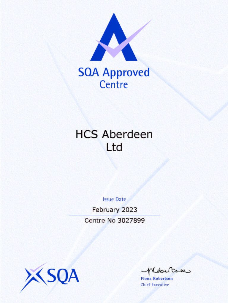 SQA Approval - HCS